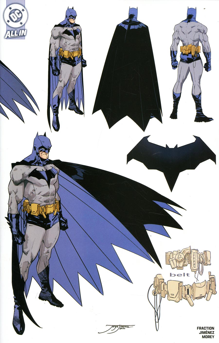 Batman #1 - Cover O - Jorge Jiménez Design Wraparound Variant (2025 ...