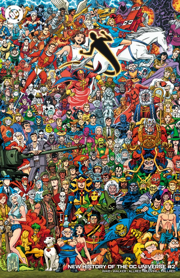 New History of the DC Universe #1-4 - Scott Koblish Legacy Connecting ...