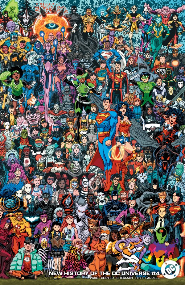 New History of the DC Universe #1-4 - Scott Koblish Legacy Connecting ...